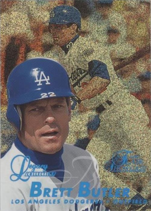 1997 Flair Showcase - Brett Butler #175 Legacy Collection Row 0 /100 ...