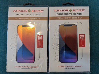 Armor Edge - Glass Screen Protector for iPhone 2020 6.1" | eBay