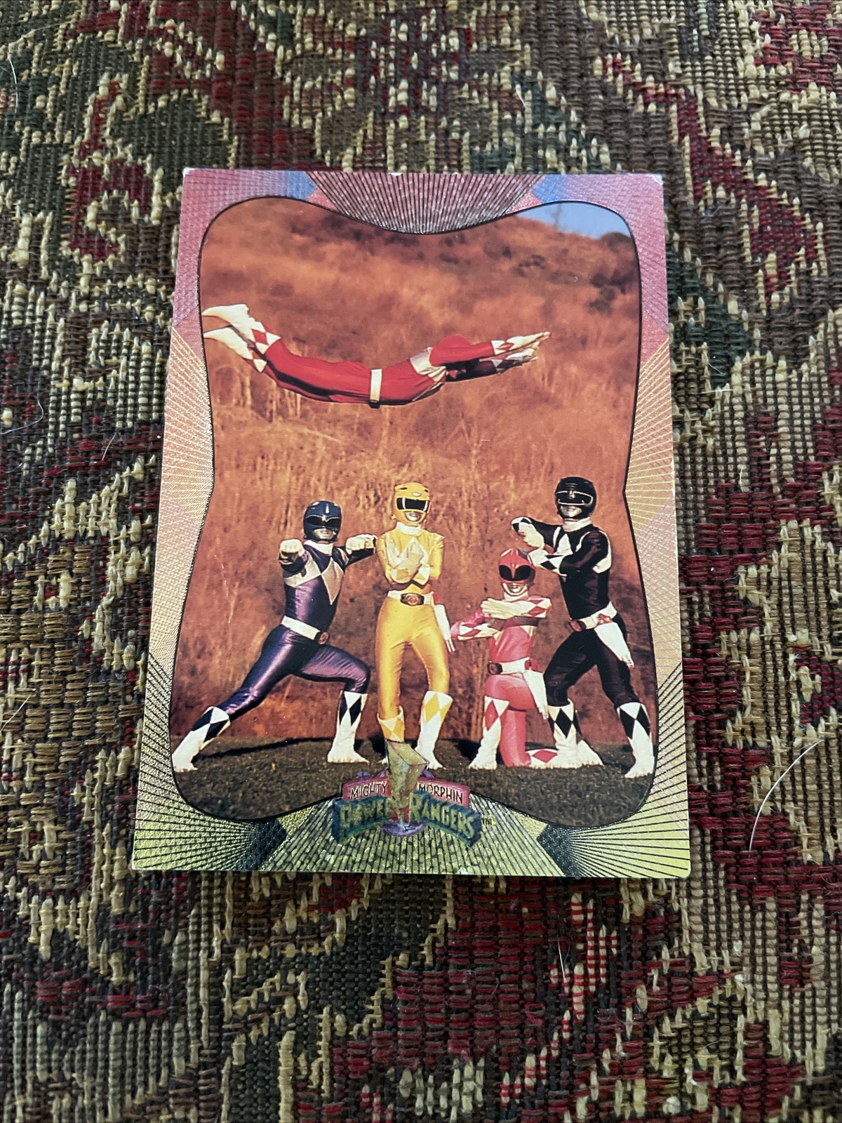 1994 Saban Mighty Morphin Power Rangers Flying Ranger Power Foil Series ...