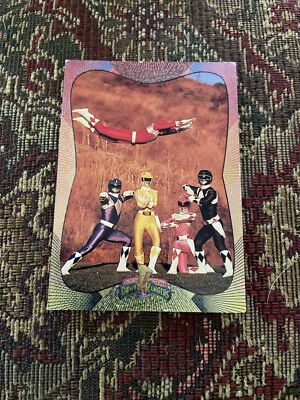 1994 Saban Mighty Morphin Power Rangers Flying Ranger Power Foil Series ...