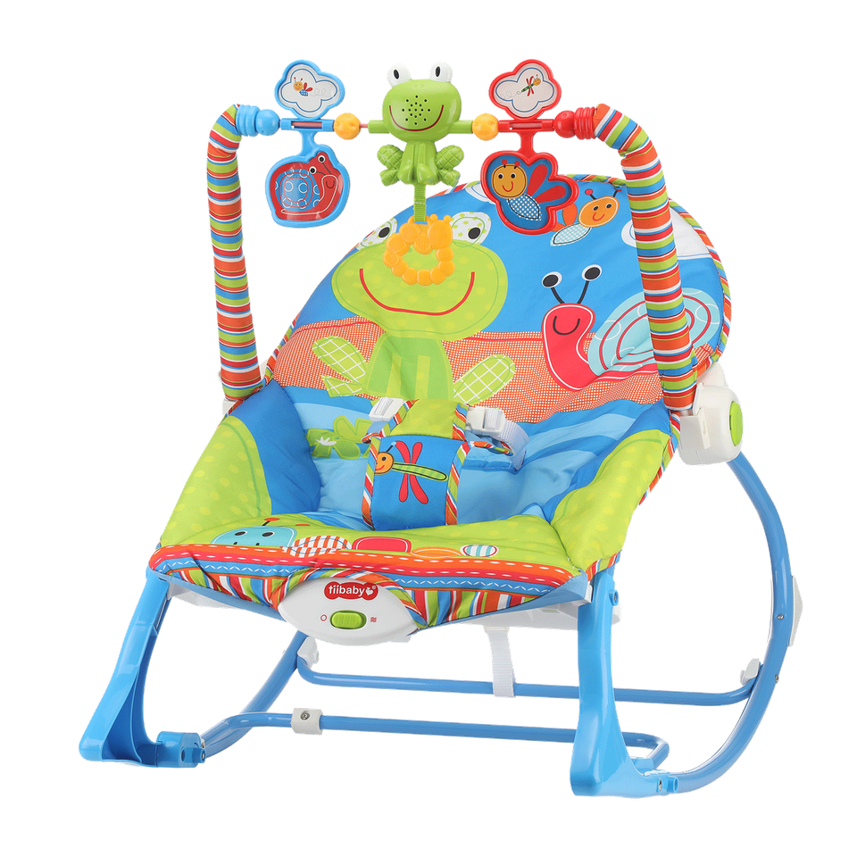 Portable Soothing Vibrating Baby Bouncer Seat & Infant To Toddler ...