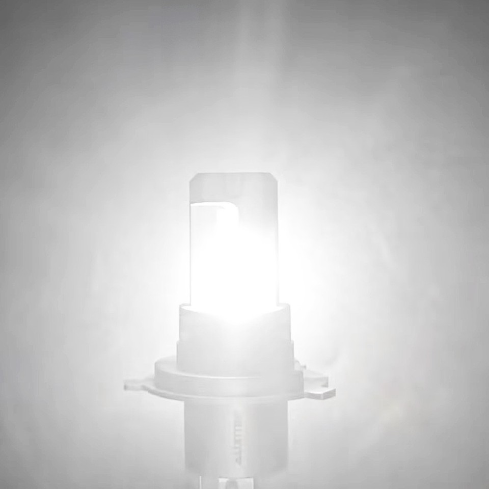 30000LM H4 LED Headlight Kit High Low Beam Super Bright 6500K White 2X ...