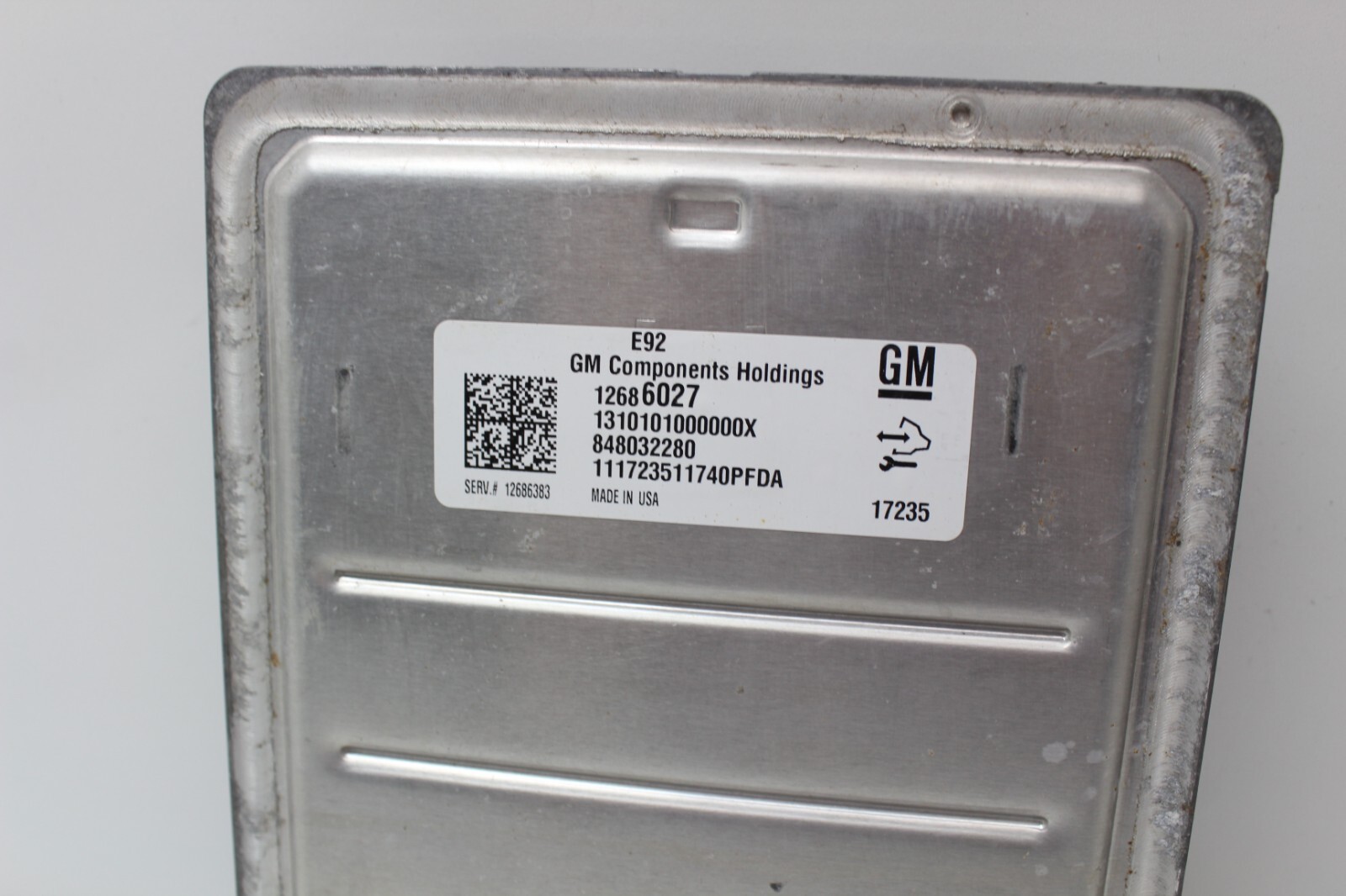 16 17 18 Sieraa 1500 12686383 Computer Brain Engine Control ECU ECM EBX ...