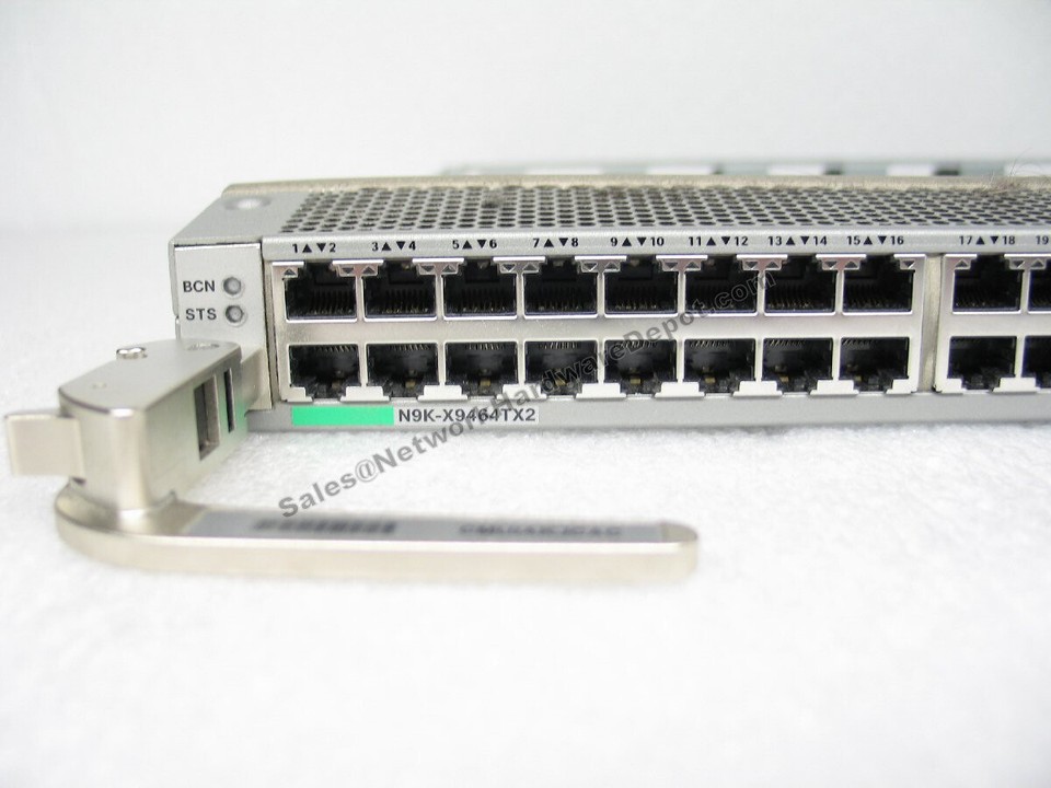 Cisco N9K-X9464TX2 48-Port 1/10G RJ45 + 4x QSFP Nexus Module *1 Year ...