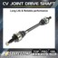 1x Left Front CV Joint Drive Shaft for Porsche Macan 2.0L 2.9L 3.0L 3 ...