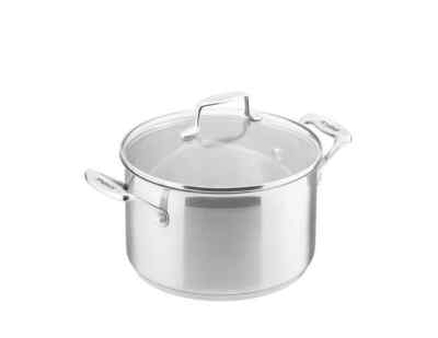 Scanpan 6-Piece Stainless Steel Impact Cookware Set w/ Roaster | eBay