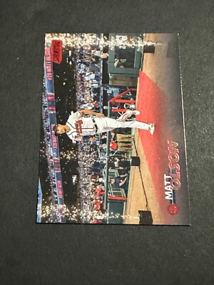 2023 Stadium Club Matt Olson Red Foil #151 - BRAVES - FREE SHIPPING | eBay