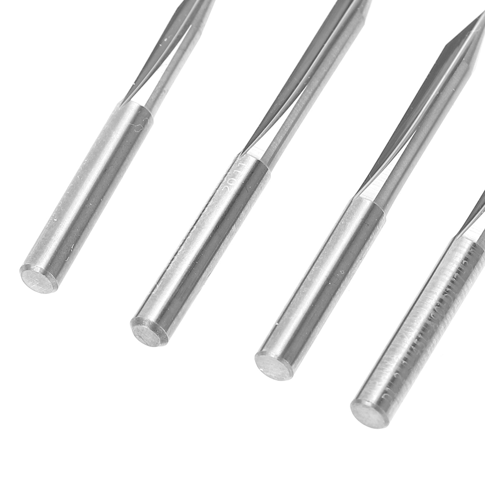 4x V‑Shaped Carving Cutter 2‑Edged Engraving Bit 4x0.5x15°/4x0.5x20 ...