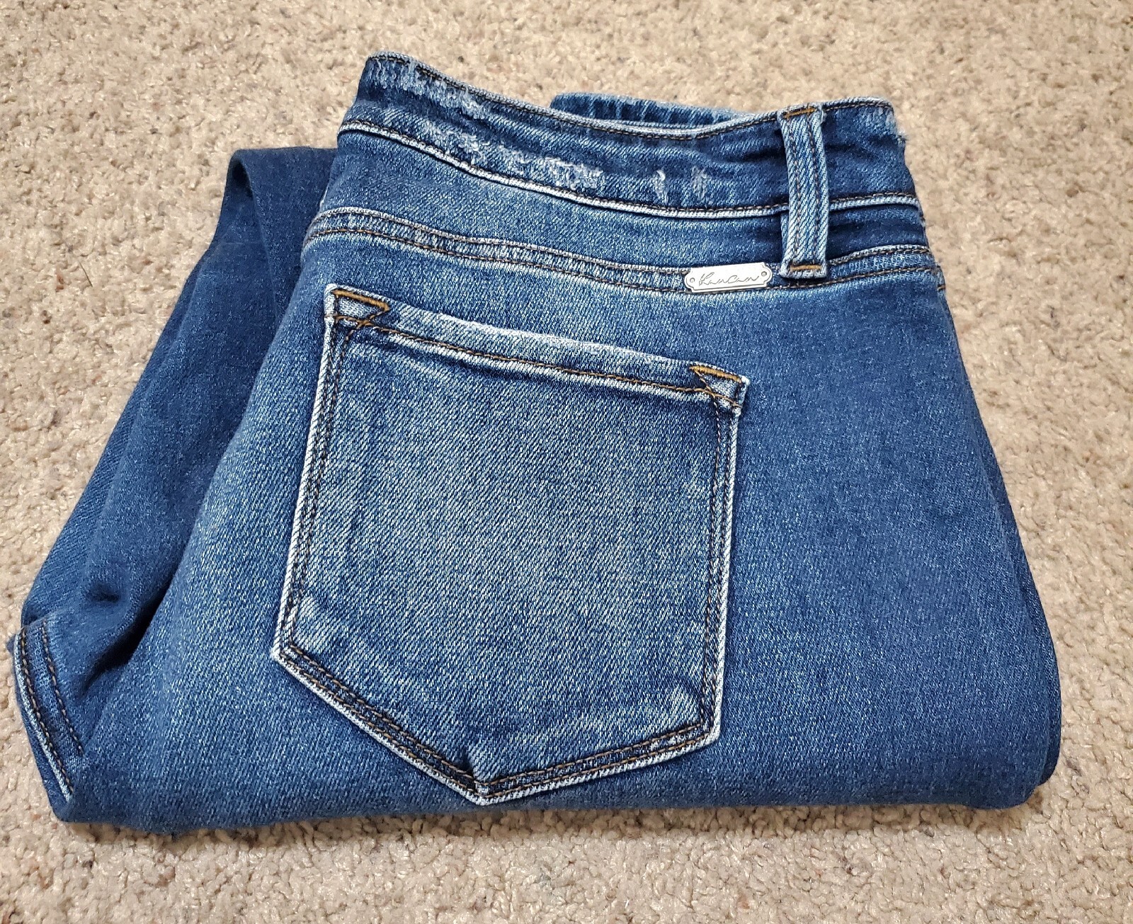 KanCan Signature Estilo Blue Denim Jeans Size 31 Mino Gem