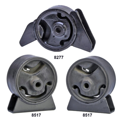 Engine Front Right, Rear & Trans. Mount Set of 3Pcs for Chevrolet Metro ...