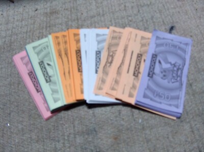 Monopoly POKEMON Money - Game Replacement Bills / Play Money | eBay