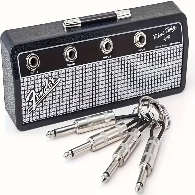 Guitar Amp Amplifier Jack Plug Keyring Keychain ~ Free UK P&P | eBay UK
