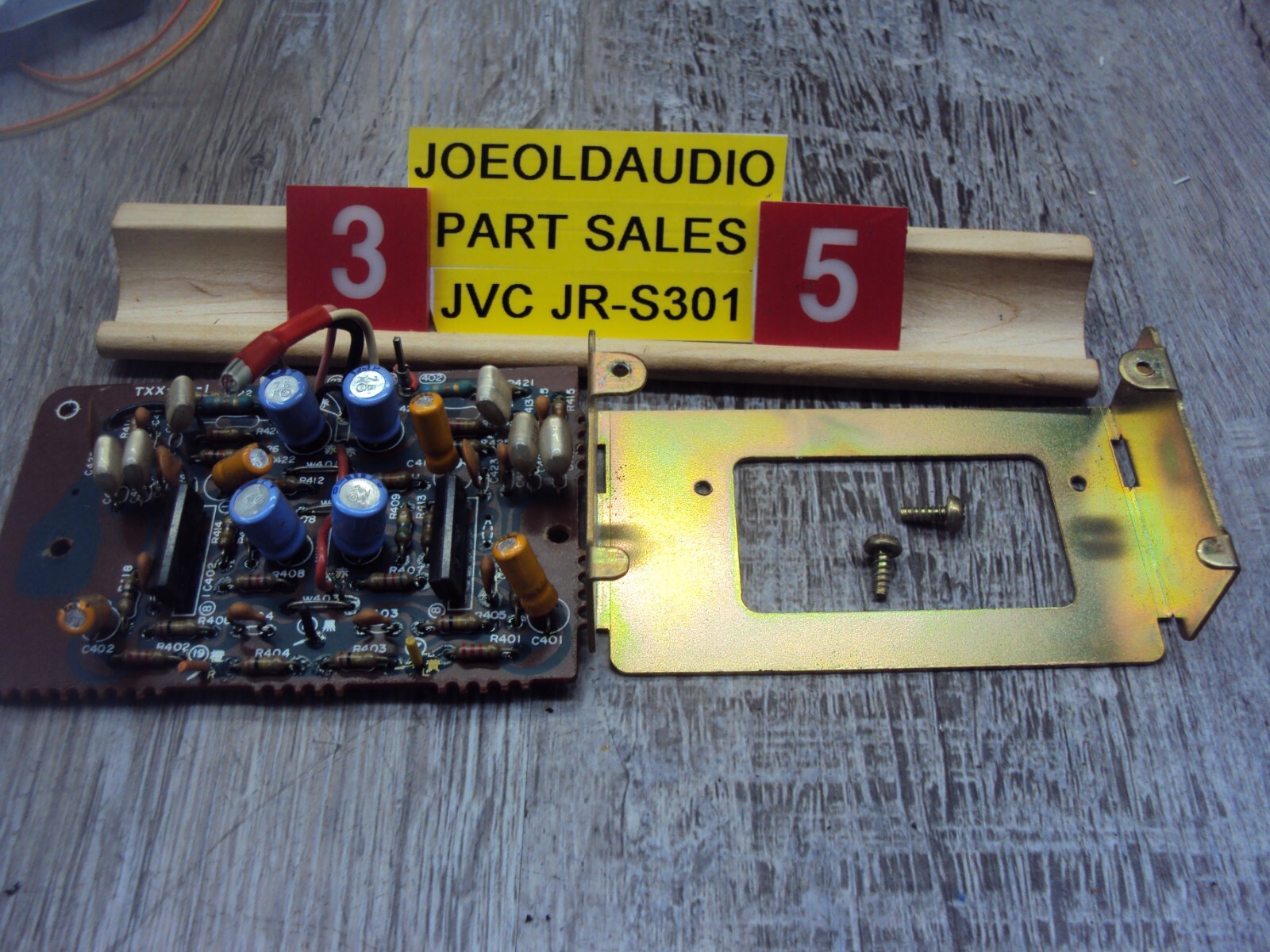 JVC JR-S301 Equalizer Board. P/N TXX-113-1. Tested. Parting Out Entire ...