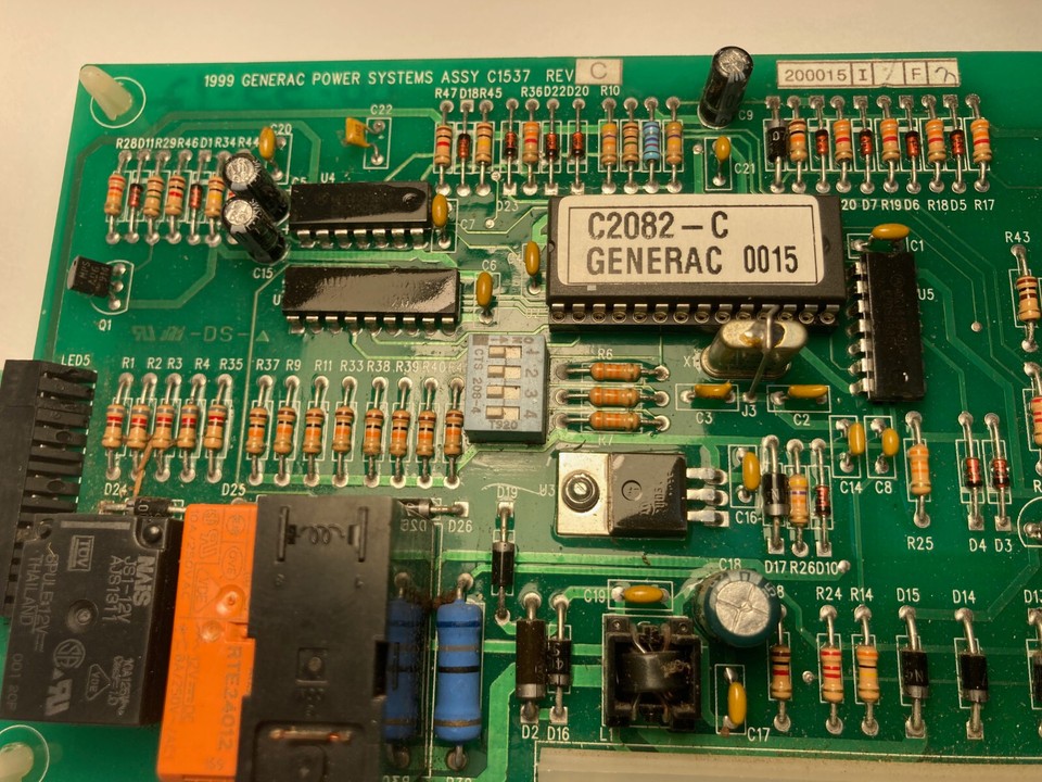 Generac Generator Control Circuit Board C1537 | eBay