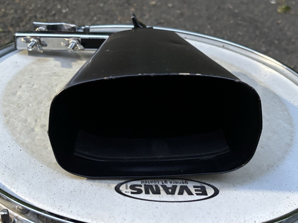 Pearl Cowbell Rock Black 8" Bell Mountable With Mount 633816531286| eBay