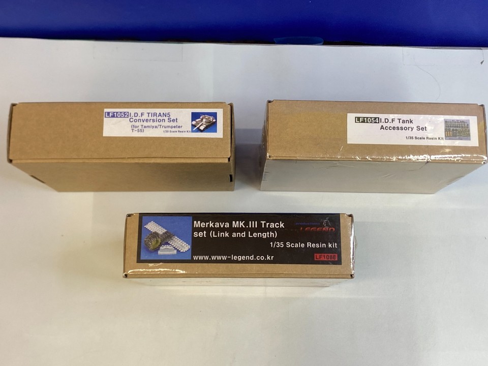 LEGEND PRODUCTIONS 1/35 SCALE LOT OF 3 RESIN MILITARY ACCESSORIES KITS ...