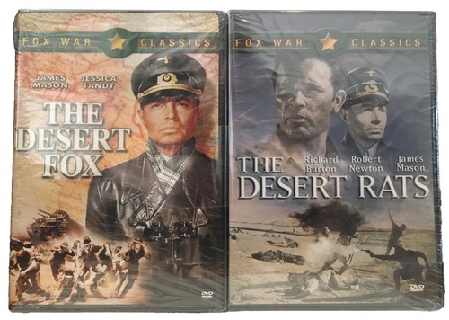 The Desert Fox / The Desert Rats (DVD Combo Pack 2003/2002) Extras! New ...