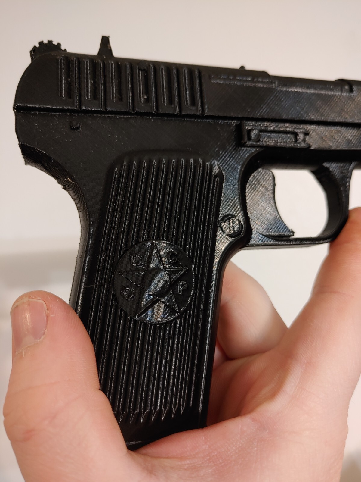 Full Size 3d-printed Tokarev TT-33 Non-functional Replica Reshala ...