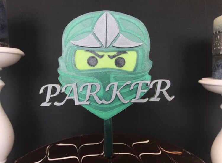 Ninja Mask Inspired by Ninjago Custom Cake Topper | eBay
