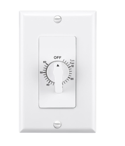 BN-LINK Heavy Duty 60-Minute in-Wall Spring Wound Countdown Timer ...