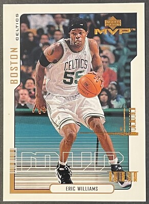 2000-01 Upper Deck MVP Boston Celtics Basketball Card #14 Eric Williams ...