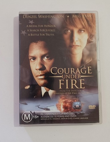 Courage Under Fire DVD Region 4 PAL VGC War Drama Denzel Washington ...
