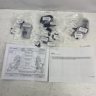 Front And Rear Transit Bracket Change Kit For Permobil ZRA Wheelchair ...