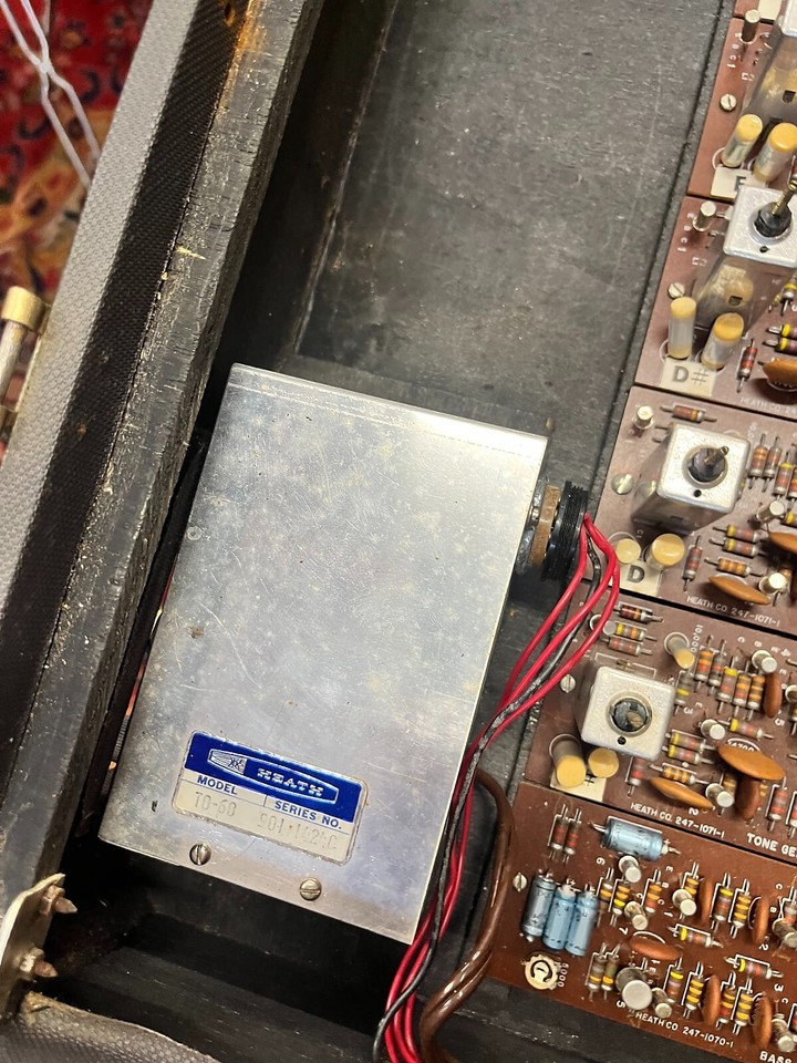 VOX HEATHKIT TO 68 Jaguar Transistor Organ Complete 1969 | eBay