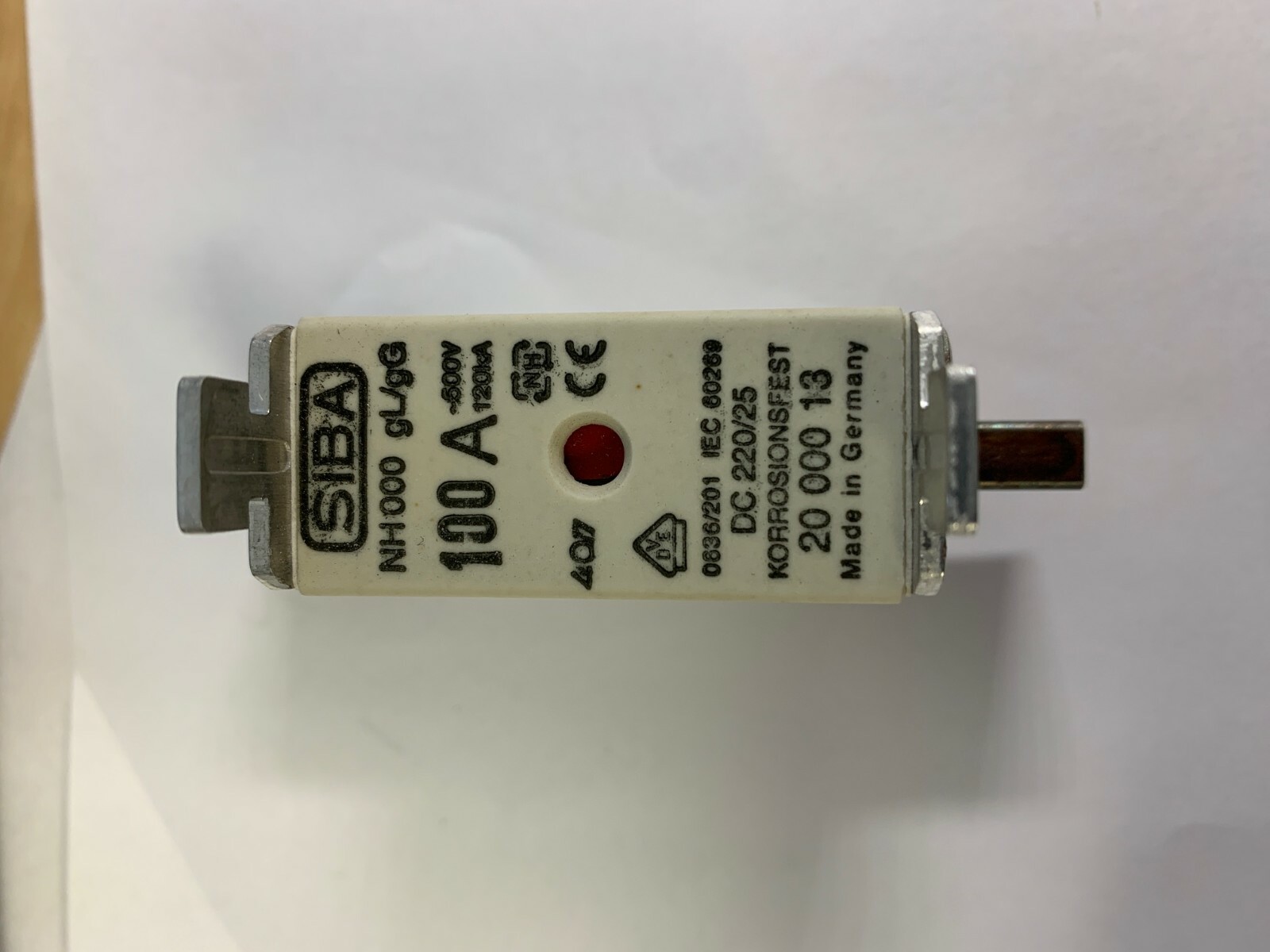 SIBA Nh000 100a 500v AC 220vdc Fuse for sale online | eBay
