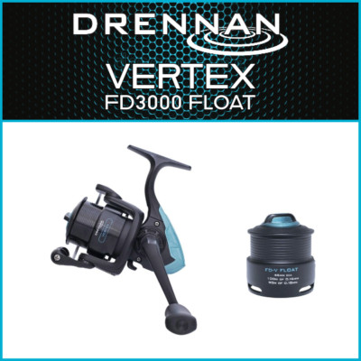 DRENNAN VERTEX FD3000 FLOAT FIXED SPOOL REEL | NEW - COARSE/MATCH ...