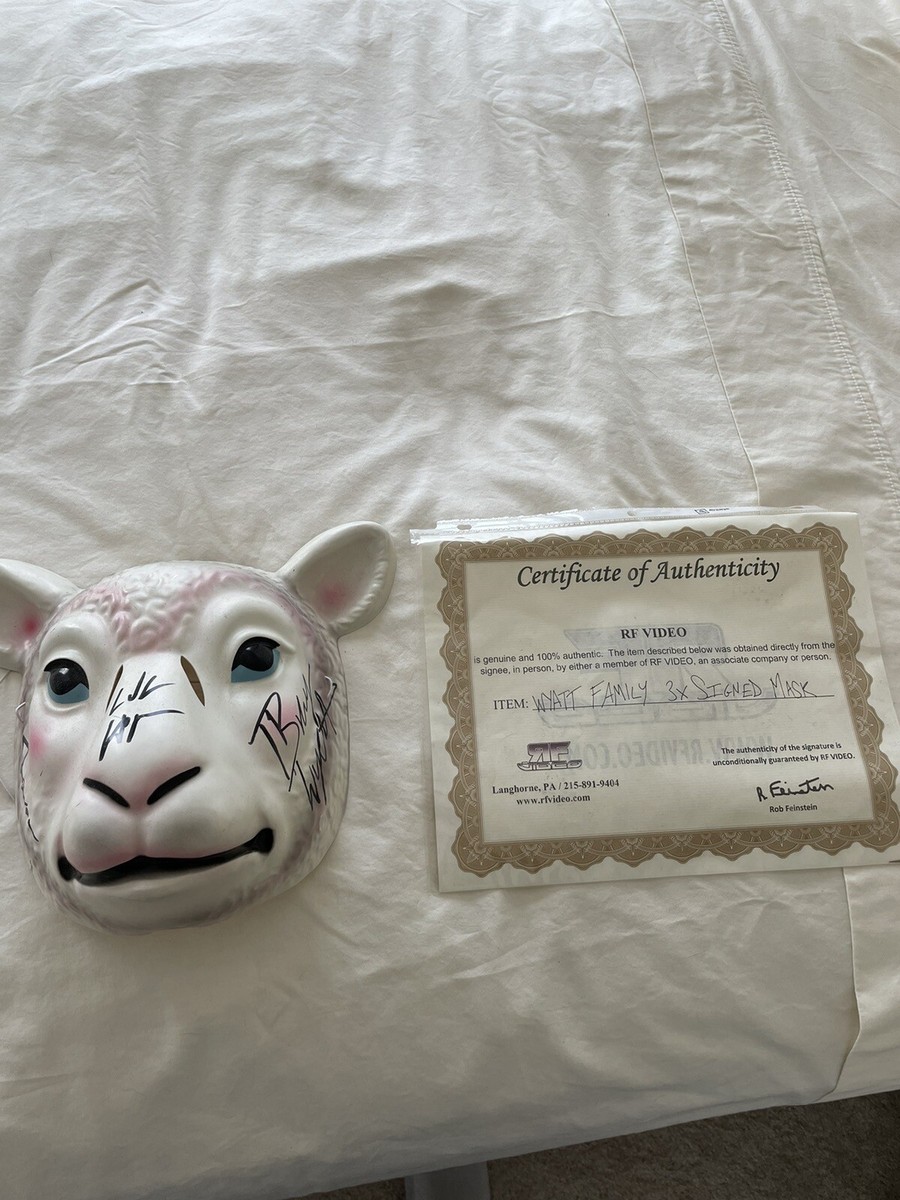Wwe Wyatt Family Sheep Mask Ebay