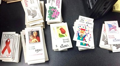 US 1c-44c MNH Booklets 1960-2010 Commemoratives & Definitives $100 Face ...