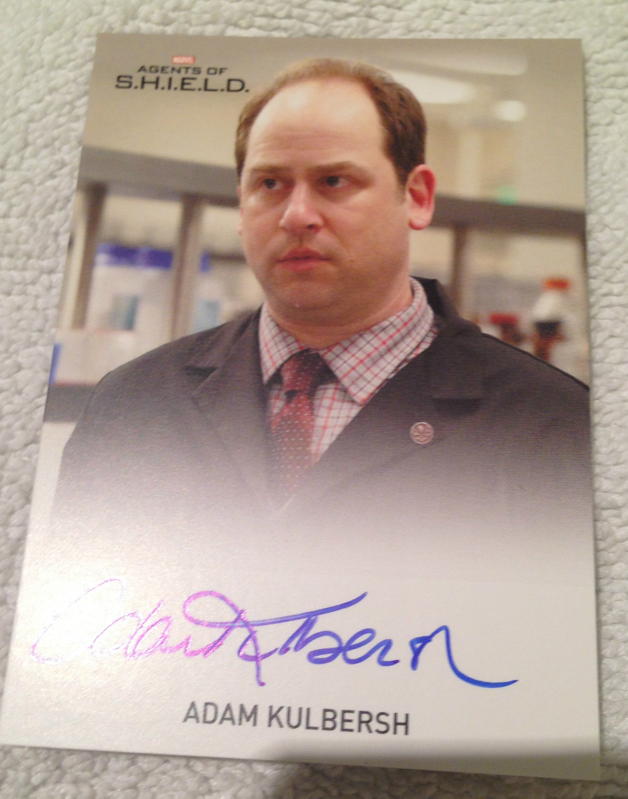 Agents of Shield Season 2 Autograph Card Adam Kulbersh as Kenneth ...