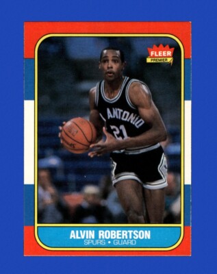 1986-87 Fleer Set-Break # 92 Alvin Robertson NR-MINT *GMCARDS* | eBay