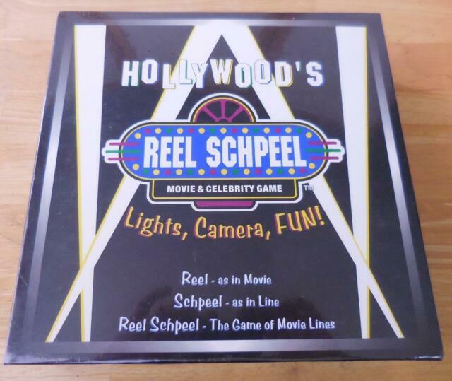 Reel Schpeel The Movie & Celebrity Board GAME 1994 Complete and Clean ...