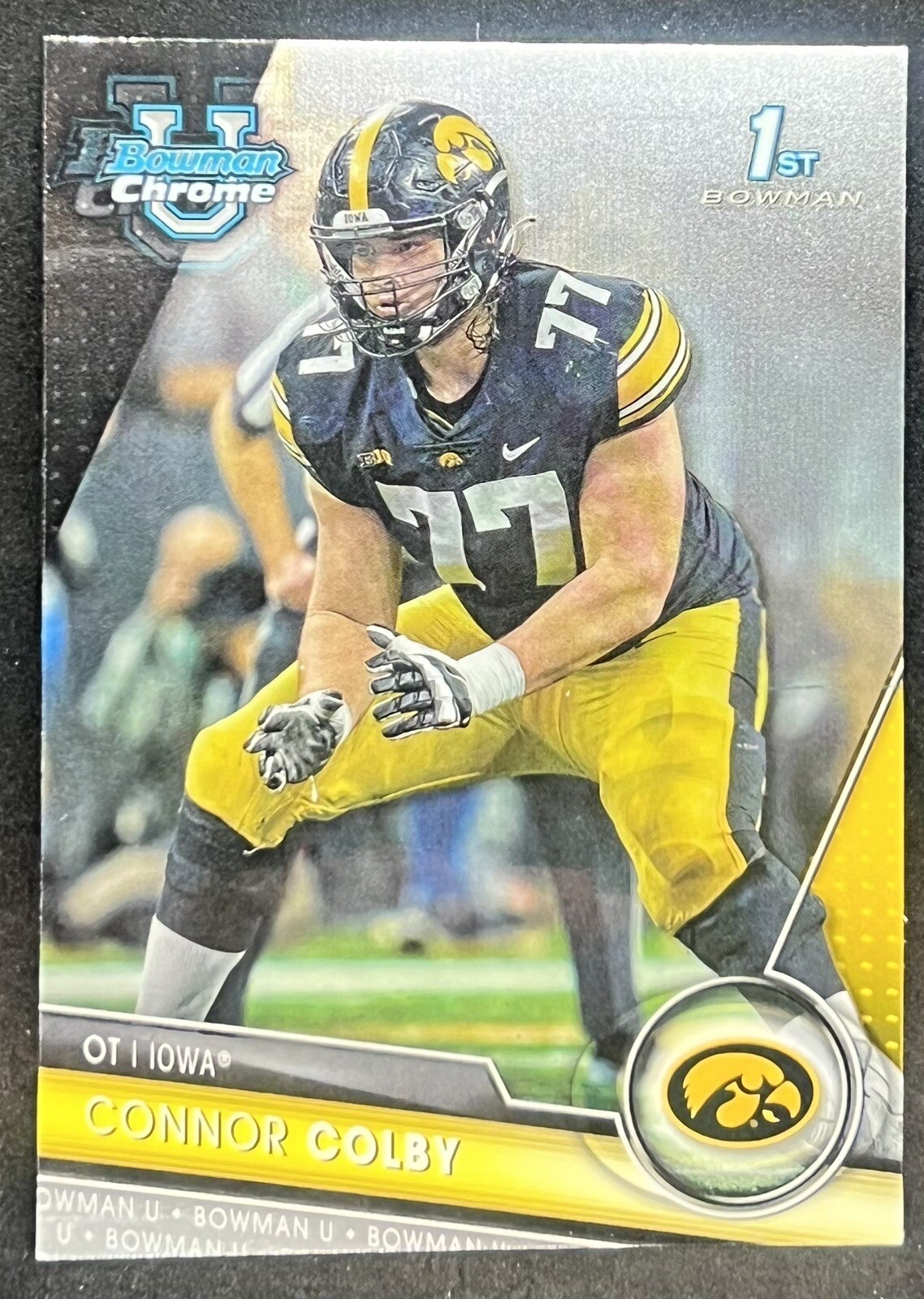 Connor Colby Rookie 2023 Topps 1st Bowman Chrome RC Iowa | eBay