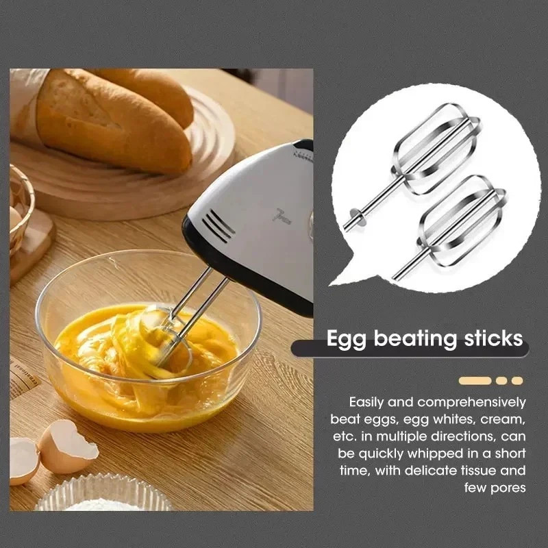 Electric Hand Mixer 7 Speed – Handheld Food Beater for Baking & Kitchen ...