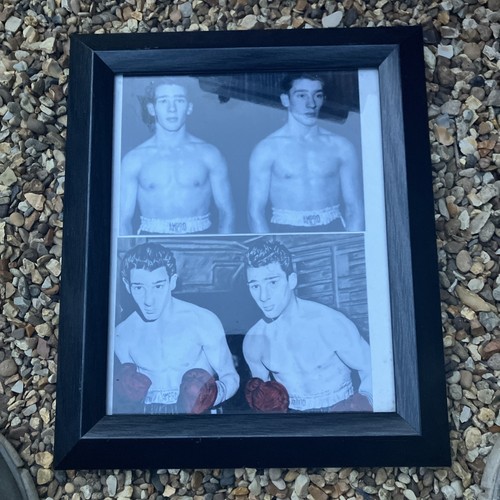 the krays framed picture 12 “ x 10 1/2” framed reg kray kray twins ...