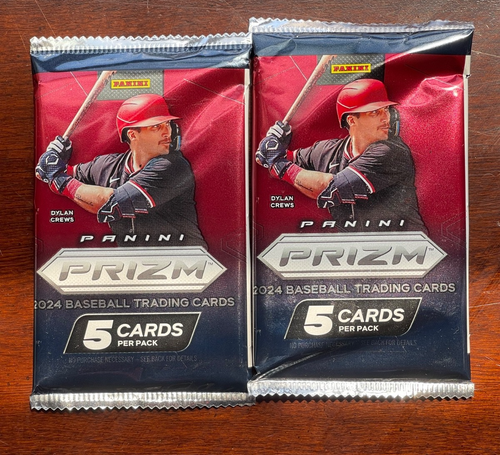 2024 Panini Prizm MLB Baseball ** Two Sealed 5 Card Packs ** | eBay