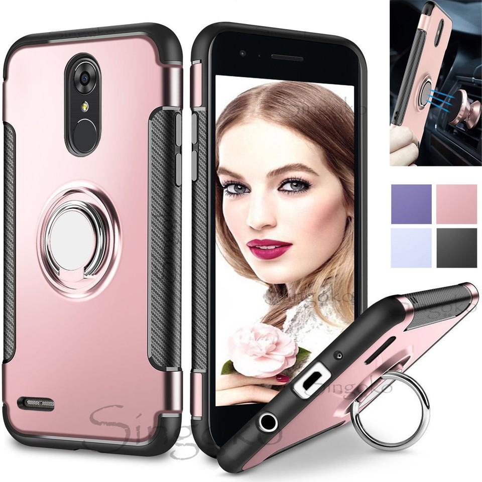 LG Rebel 4 3 Fortune Aristo 2 Plus Phoenix 3 4 Ring Stand Case SCREEN ...