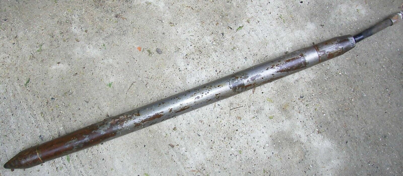 Grundomat Vermeer Pneumatic Piling impact ground Mole 75mm pipe laying ...