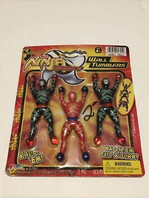 SECRET NINJA FORCE WALL TUMBLERS WATCH'EM FLIP & TURN | eBay