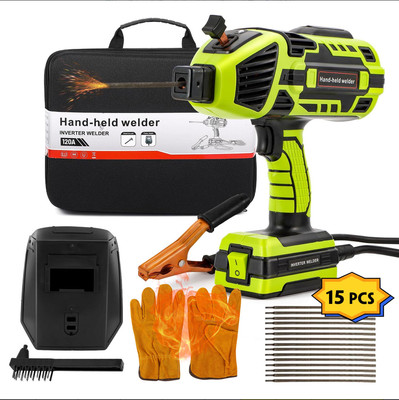 3000W Hand Held Welding Machine Kit 110V Digital Arc Welder Tool ...