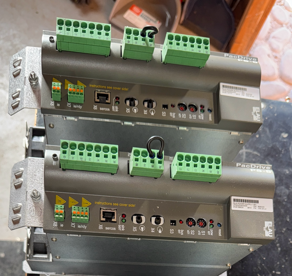 Schneider Electric ELAU PS-5 POWER SUPPLY ISH VPM02D20AA00 Used perfect ...