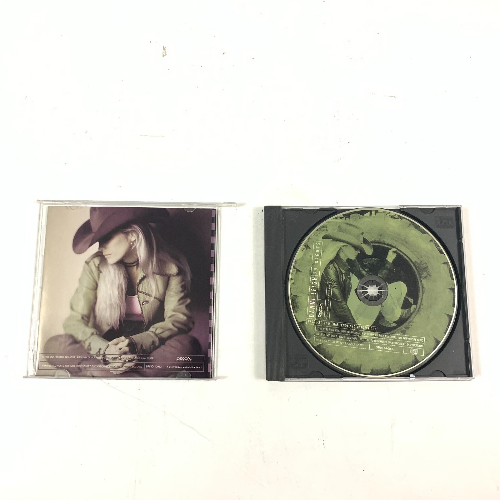 29 Nights Danni Leigh Audio CD 1998 MCA Records | eBay