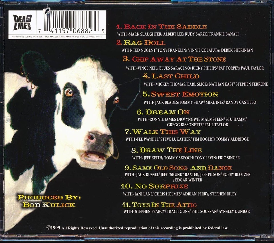 CD Ted Nugent, Vince Neil, Mark Slaughter, Jack Russell, Etc. - Tribute ...