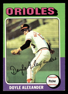 1975 Topps Doyle Alexander #491 | eBay