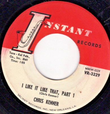 Chris Kenner – I Like It Like That 1961 Instant Records R&B Soul VG+ | eBay