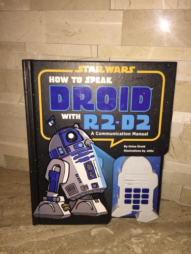 STAR WARS HOW TO SPEAK DROID WITH R2-D2 BOOK | eBay