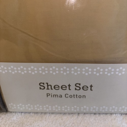 NEW TEMPUR-PEDIC DreamFit Split King Sheet Set 310 Thr. Pima Cotton ...